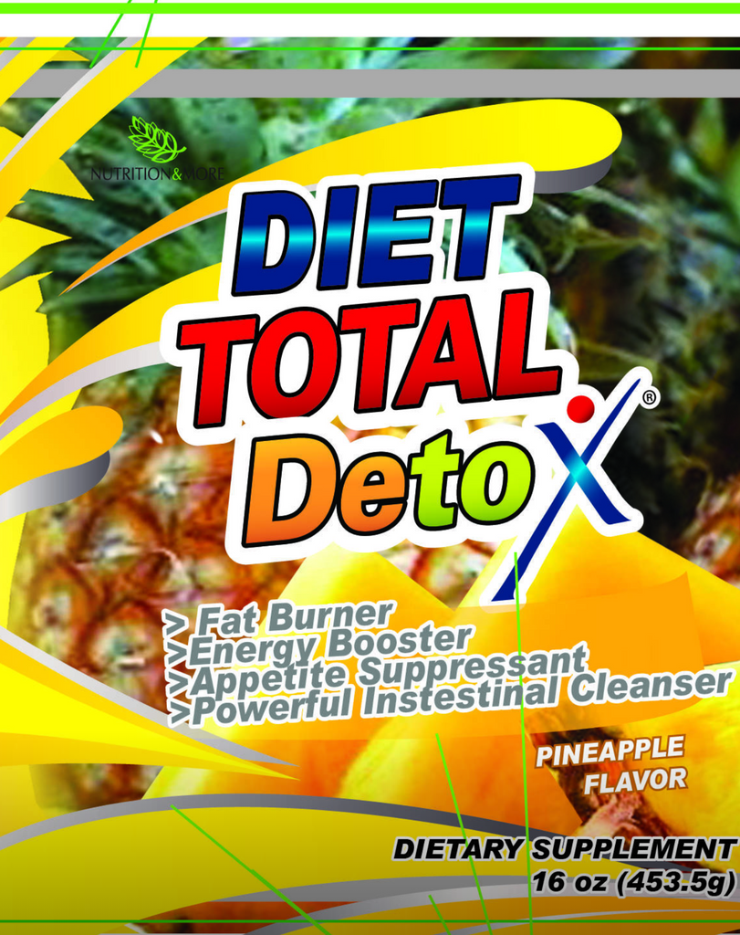 DIET TOTAL DETOX PINA 16 OZ – Total Detox USA